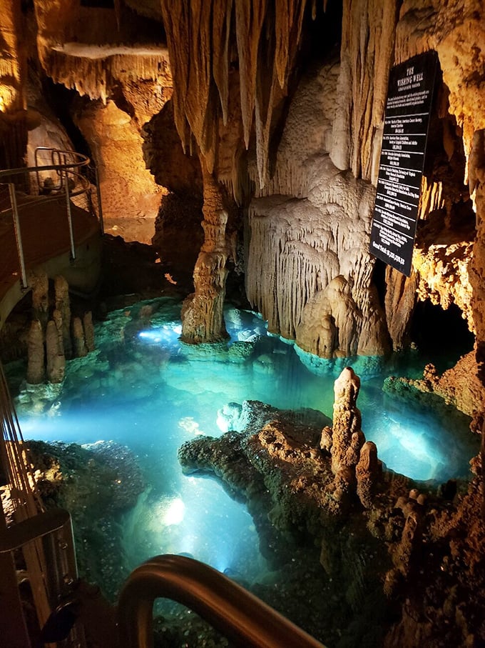 Underground wonderland where Mother Nature spent millions of years perfecting her masterpiece.