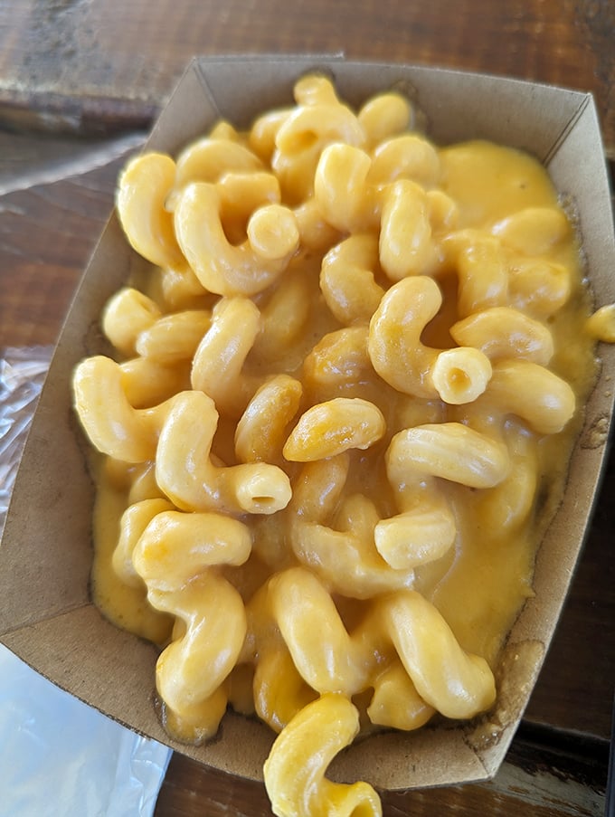 Mac and cheese that doesn't come from a blue box? Revolutionary! This creamy side dish has converted even the most dedicated cheese skeptics.