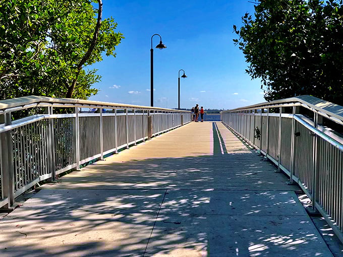 This wooden walkway leads to panoramic views and possibly the best decision you'll make all day—taking time to simply breathe it all in.