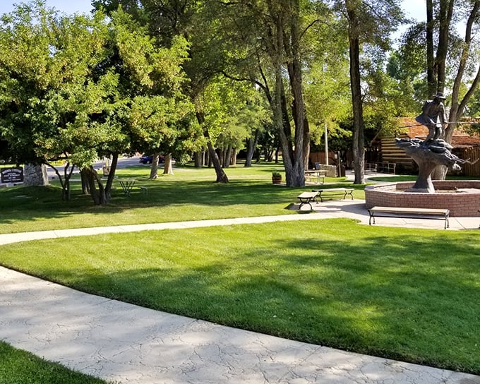 A slice of paradise where manicured lawns meet towering trees—Mormon Station State Historic Park offers tranquility with a side of history.