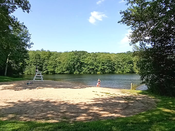 Black Rock State Park's swimming beach offers summer relief without the parking nightmares that plague Connecticut's coastal destinations.
