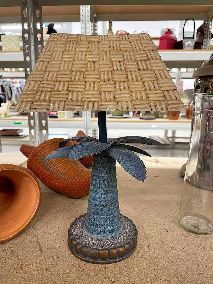 This palm tree lamp isn't just illumination—it's vacation vibes for your living room at a fraction of airfare costs.