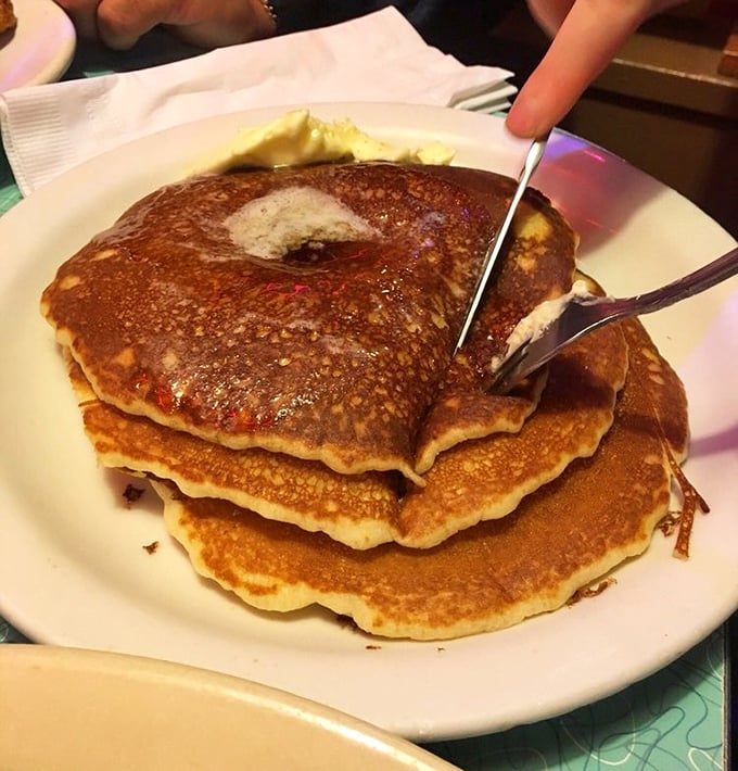 These pancakes aren't just breakfast, they're an edible hug—golden-brown, fluffy, and substantial enough to fuel your San Francisco adventures.