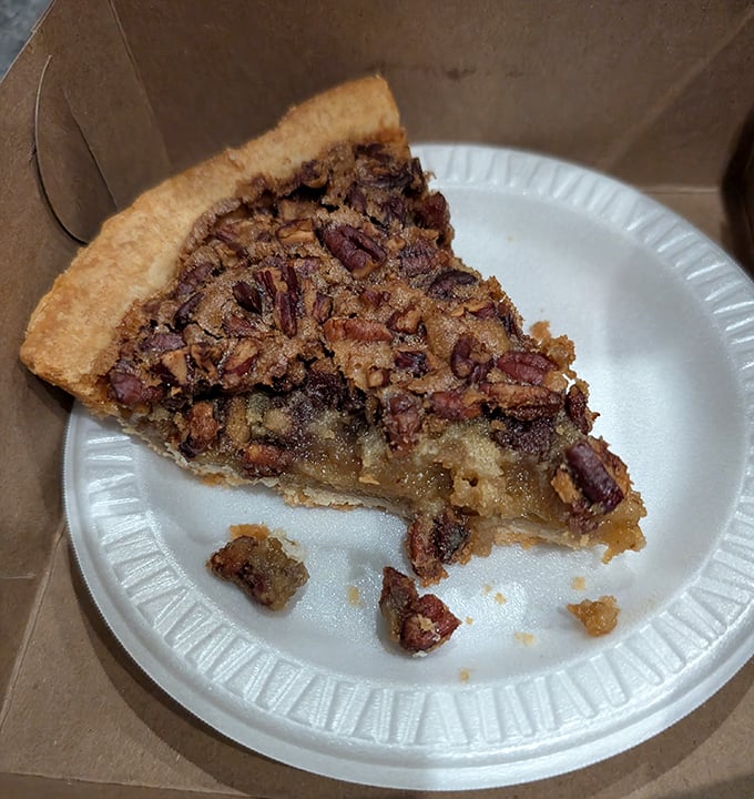 This isn't just pecan pie – it's an edible history lesson. The perfect ratio of gooey filling to crunchy nuts that's worth crossing county lines for.