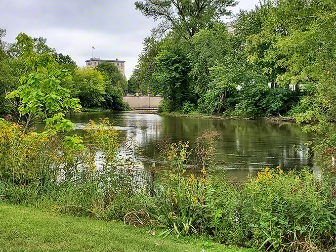 The Mahoning River flows gently through Warren, providing natural beauty and recreational opportunities just steps from affordable neighborhoods.