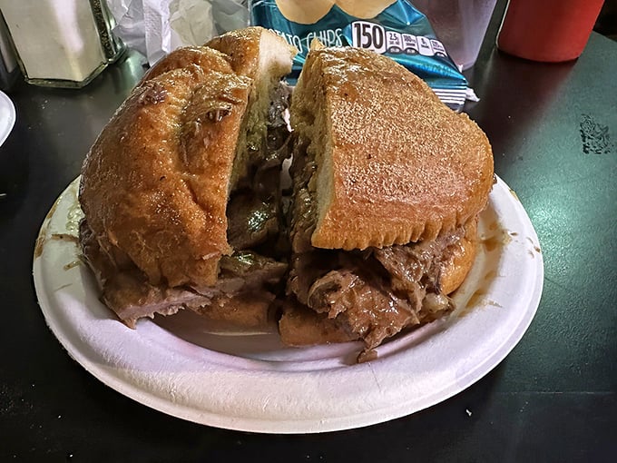 This isn't just a sandwich; it's a monument to simplicity. The kind of meal that makes you question why anyone would eat anything else.