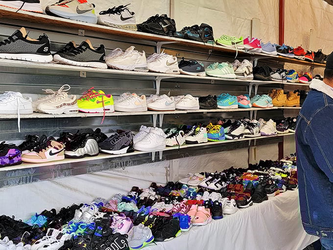 Sneakerheads, rejoice! This footwear fantasia offers everything from everyday kicks to limited-edition treasures that would make any collector's heart skip a beat.