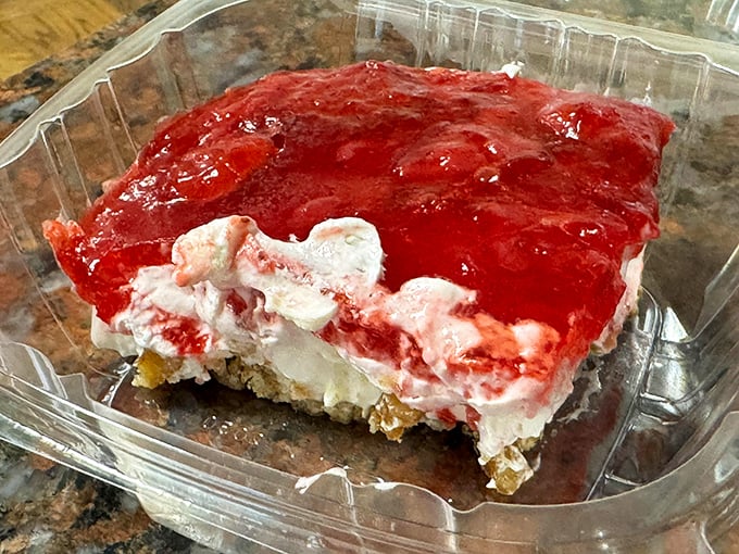 This strawberry pretzel dessert doesn't just cross the sweet-salty divide – it builds a vacation home there and invites you to stay awhile.