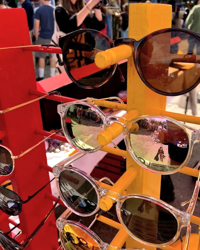 Retro eyewear paradise where you'll find yourself saying, "These aren't just sunglasses—they're time machines for your face!"