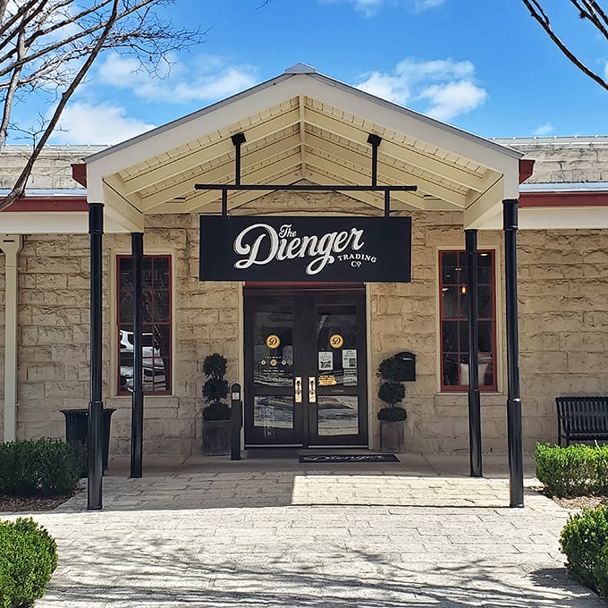 The Dienger Trading Co. embodies Boerne's talent for preserving history while making it relevant—a limestone landmark where books and bistro fare happily coexist.
