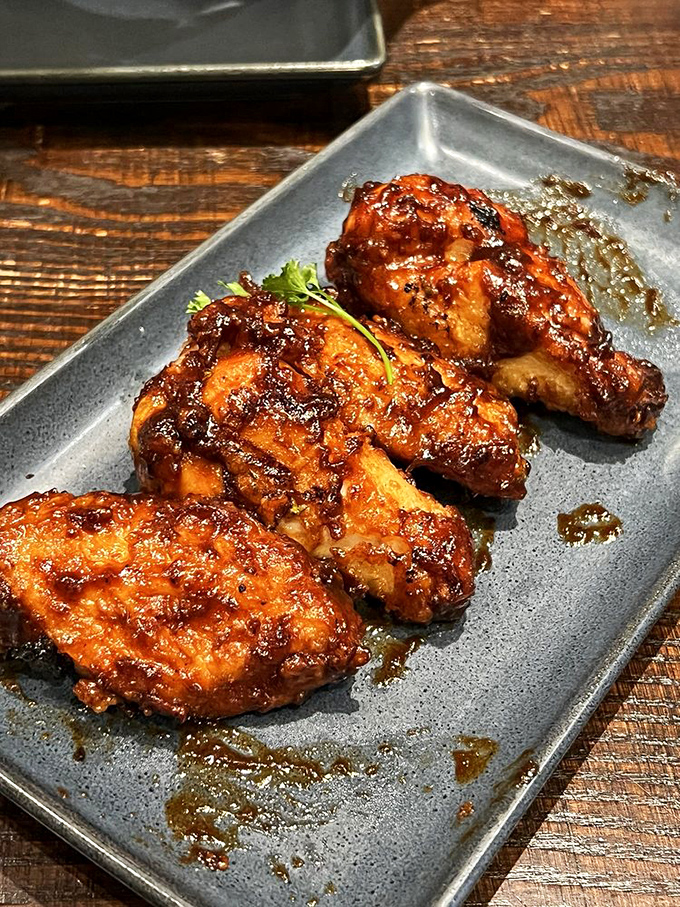 These wings aren't just good, they're life-changing – glistening with sauce and sporting a bark that would make tree surgeons jealous.