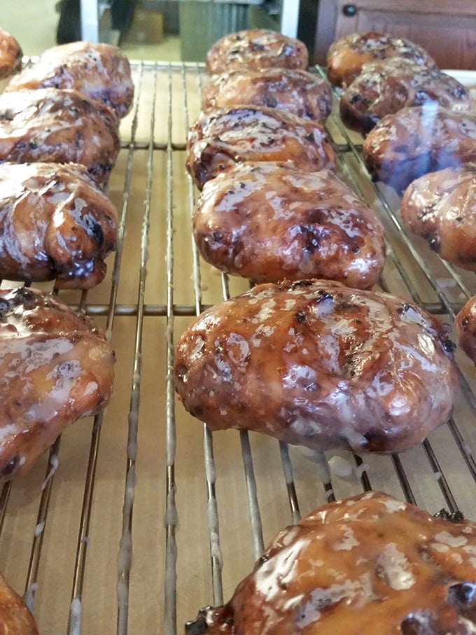 These glistening apple fritters are proof that sometimes the best things in life are indeed fried.