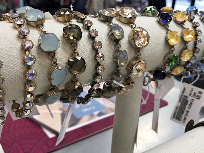 These sparkling bracelets could easily be mistaken for new – the kind of accessories that make people ask, "Where did you get that?"