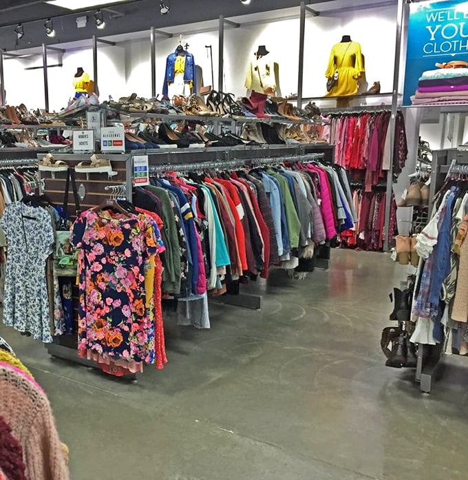 Where fashion dreams come true without the nightmare price tags. The women's section is organized so meticulously Marie Kondo would shed a tear of joy.
