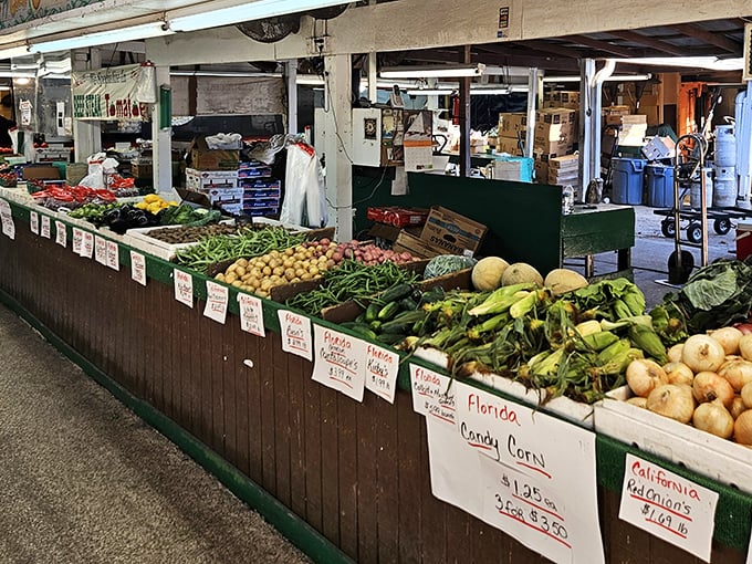 Garden-fresh produce that makes supermarket vegetables look like they've been through witness protection—vibrant, honest, and bursting with flavor.