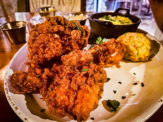 This isn't just fried chicken—it's a masterclass in crunch, seasoning, and juiciness that makes you wonder why you ever bothered with fast food versions.