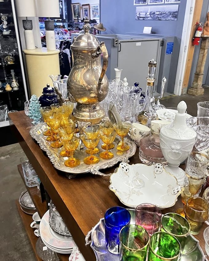 Crystal catches light in ways mass-produced glassware can't imagine. This collection of vintage serving pieces transforms ordinary meals into occasions worth remembering.