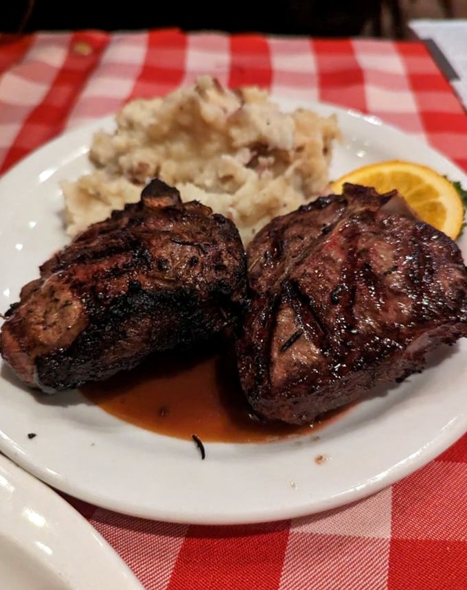 These lamb chops aren't just cooked—they're transformed into meat candy. The perfect sear locks in juices that will make you close your eyes in reverence.