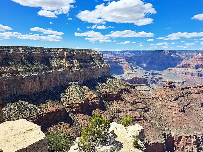 Nature's masterpiece unfolds in layers of red, orange, and purple. The Grand Canyon's vastness makes even the most jaded travelers whisper "wow" despite themselves.