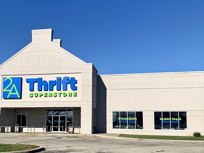 2A Thrift Superstore isn't kidding about the "super" part—this place could have its own zip code.