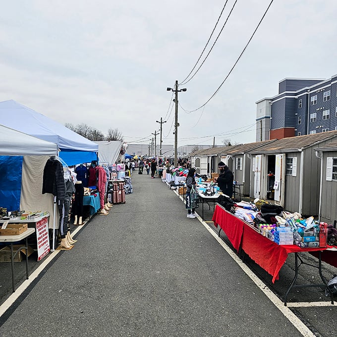 Weekend warriors gather where deals and discoveries await around every corner of this bustling market.