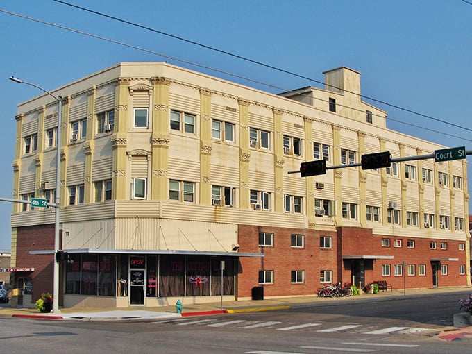Brick facades tell stories of endurance while promising modern comfort at yesterday's reasonable prices.