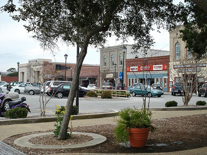 Beaufort's historic district looks like the setting where the protagonist realizes big city life isn't all it's cracked up to be.
