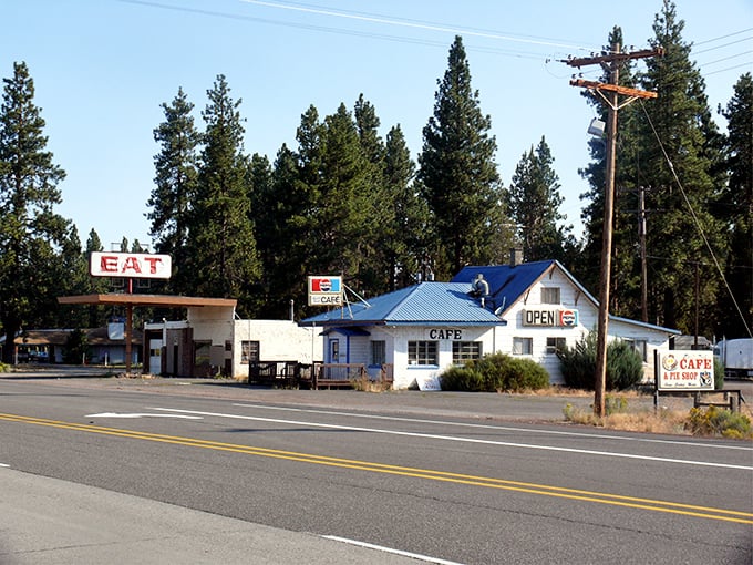 Railroad tracks still run through Chiloquin, carrying dreams and memories through this riverside community.