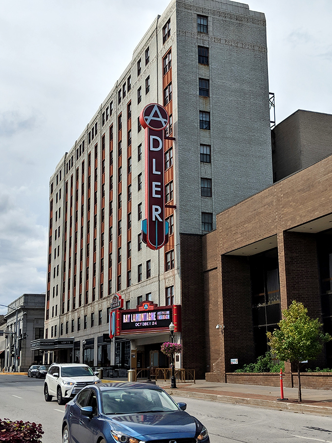 Davenport's historic Adler Theatre – where the performances are rich but the ticket prices won't make you poor.