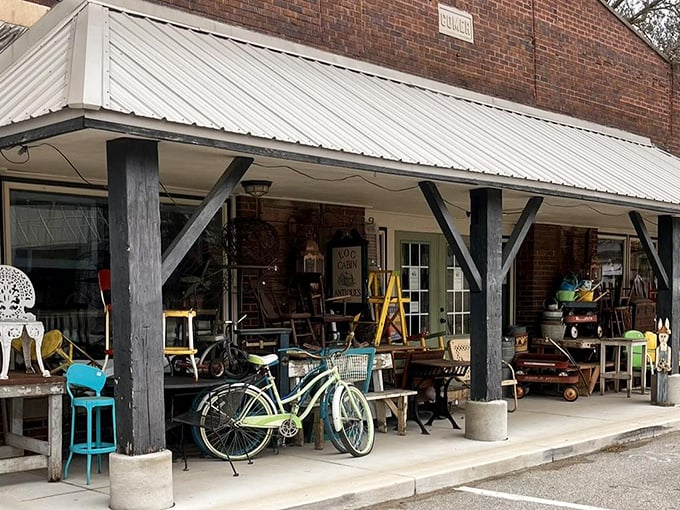 This storefront whispers stories of simpler times when craftsmanship actually meant something lasting.