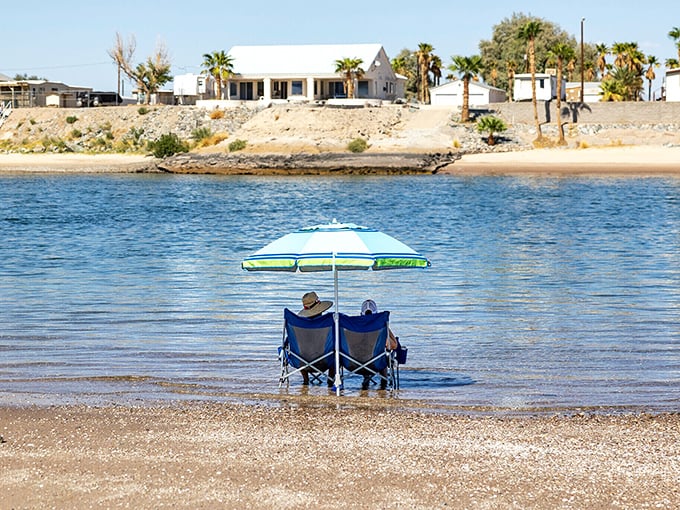 Mohave Valley's peaceful waters flow as gently as your budget-friendly monthly expenses in paradise.