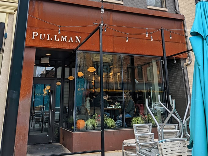 Modern meets timeless on this Iowa City corner, where breakfast gets the sophisticated treatment it always deserved.