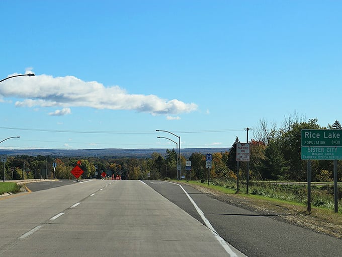 Rice Lake's entrance sign might as well read "Welcome Home" for those fleeing big-city chaos.