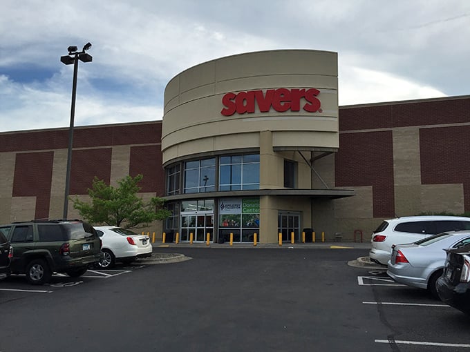 This architectural showstopper proves thrifting has gone mainstream – goodbye dusty corners, hello retail therapy!