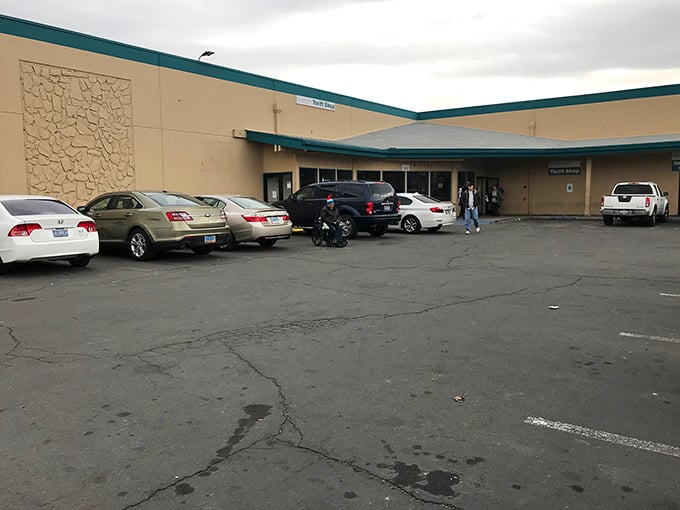 St. Vincent's might look unassuming from the outside, but inside it's the TARDIS of thrift stores – bigger on the inside.