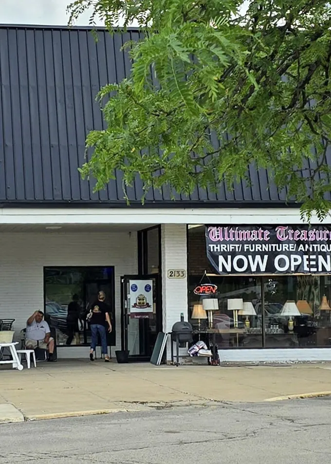 Modest storefronts often hide the biggest surprises - this one's practically bursting with hidden treasures.