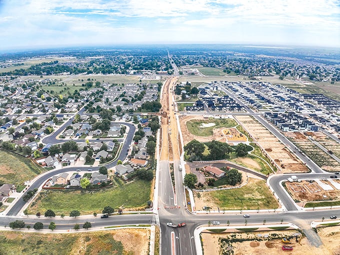 From above, this northern Colorado gem shows why smart shoppers call it their budget-friendly home base.