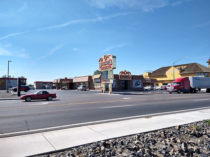 Big sky country meets small-town comfort where parking spaces outnumber the people looking for them daily.