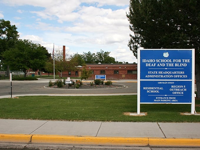 The Idaho School for the Deaf and Blind in Gooding represents the community's commitment to accessibility—including accessible prices.