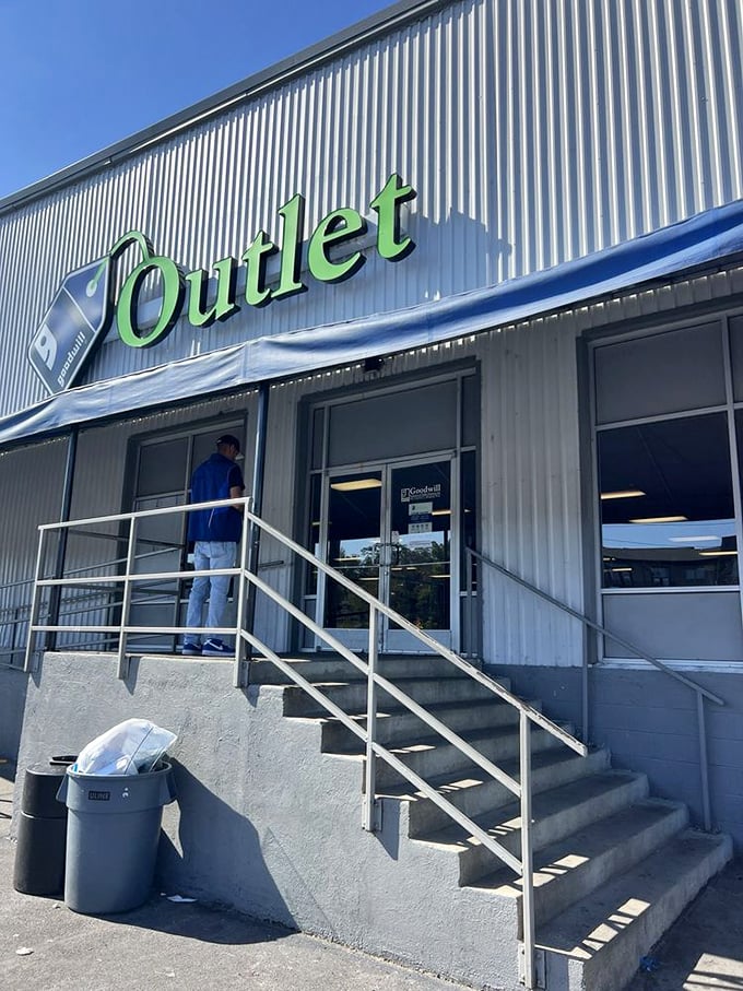 Berry Hill's Goodwill Outlet - where shopping becomes an Olympic sport with better prizes.