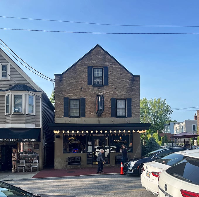 Guarino’s charming brick facade stands as a reminder of Little Italy’s enduring tradition, where old-world hospitality meets neighborhood warmth.