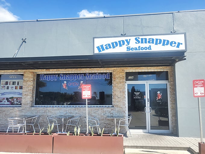 Don't let the modest exterior fool you – Happy Snapper serves up chowder that would make a Bostonian homesick.
