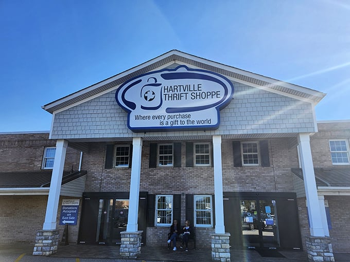"Every purchase is a gift to the world" - Hartville Thrift Shoppe's mission is as beautiful as its building.