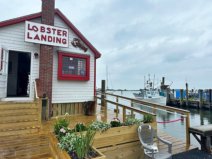 This little white shack with the red trim might be small, but the lobster rolls pack a mighty flavor punch.