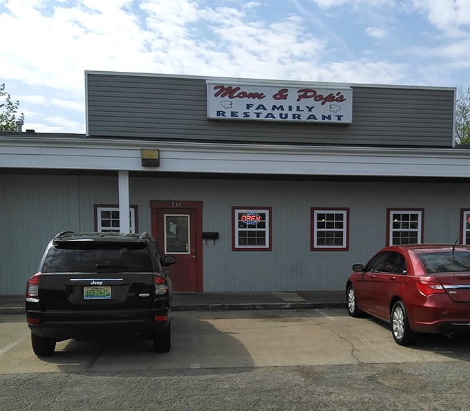 That simple gray building holds more comfort than your favorite recliner on Sunday afternoon.