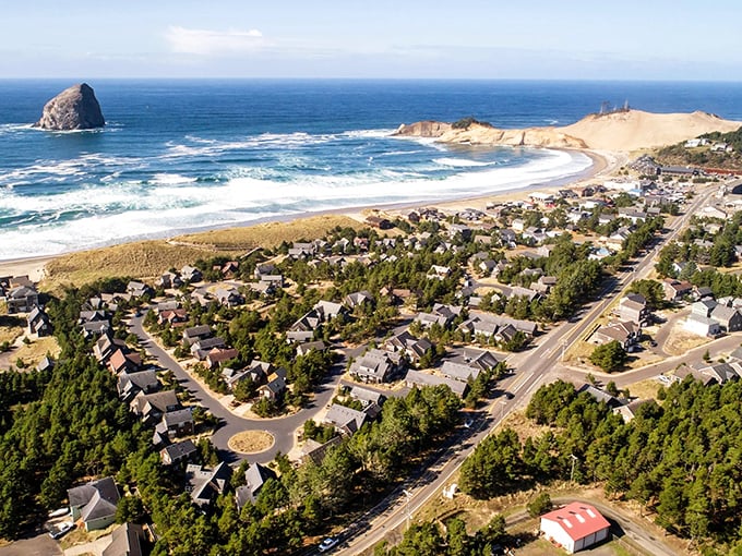 Here's where fishing boats launch directly through the surf – it's like watching maritime magic happen.
