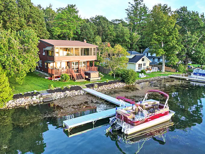 Pittsfield’s lakeside charm proves you don’t need a millionaire’s wallet for a million-dollar view.