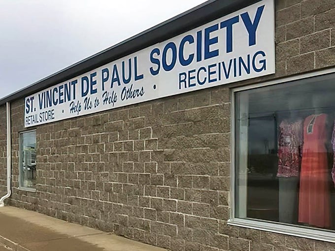 Behind this unassuming stone facade lies a wonderland of affordable treasures. St. Vincent's keeps it real and really affordable.