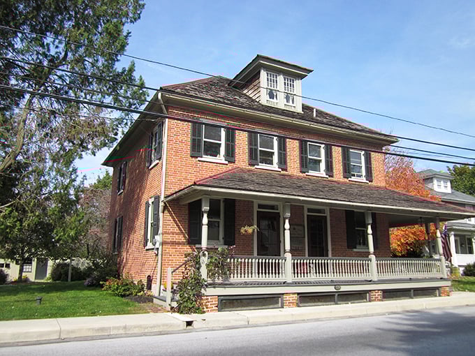 That stately cupola has watched over Strasburg's brick home for generations—just like family recipes have been passed down through the years.