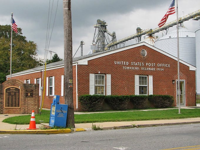 Small-town post offices like Townsend's aren't just for mail—they're community hubs where retirement news travels faster than the internet.